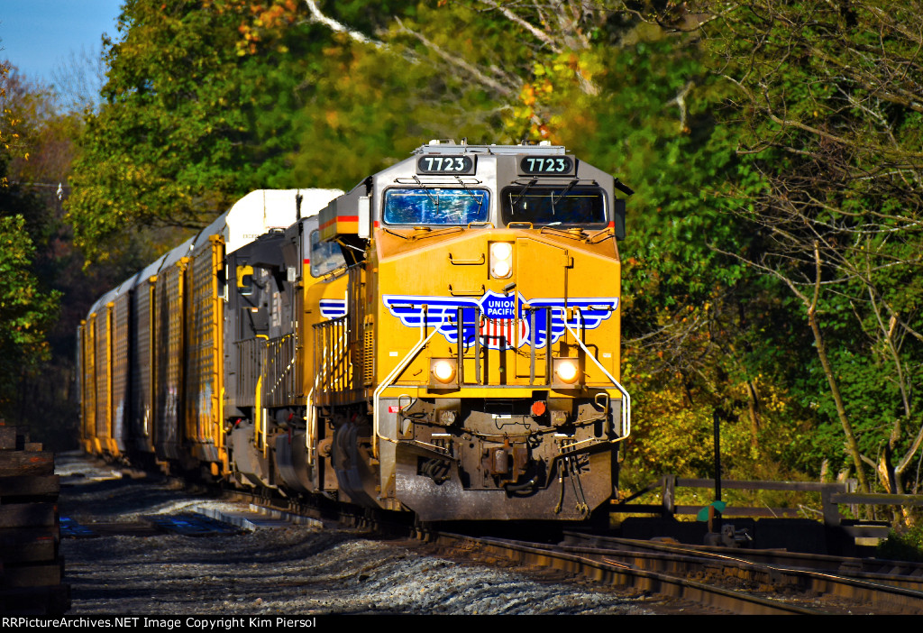 UP 7723 NS Train 212